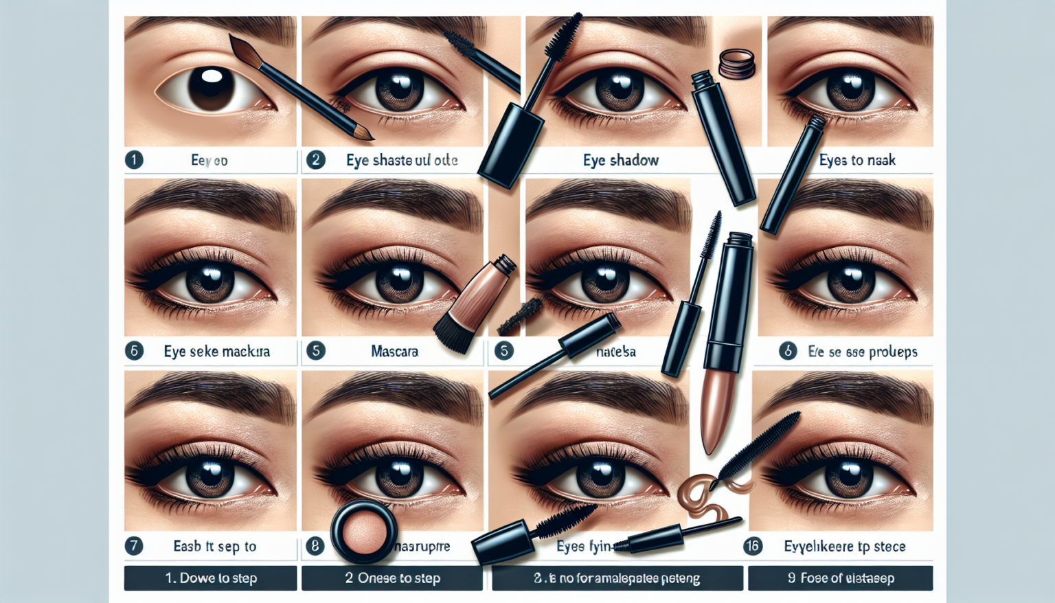 Guía Completa de Maquillaje de Ojos Paso a Paso para Principiantes ...